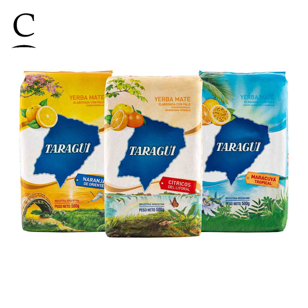 Taragui Citrus Selection – Flavours of the World 3-Pack Yerba Mate Bun ...