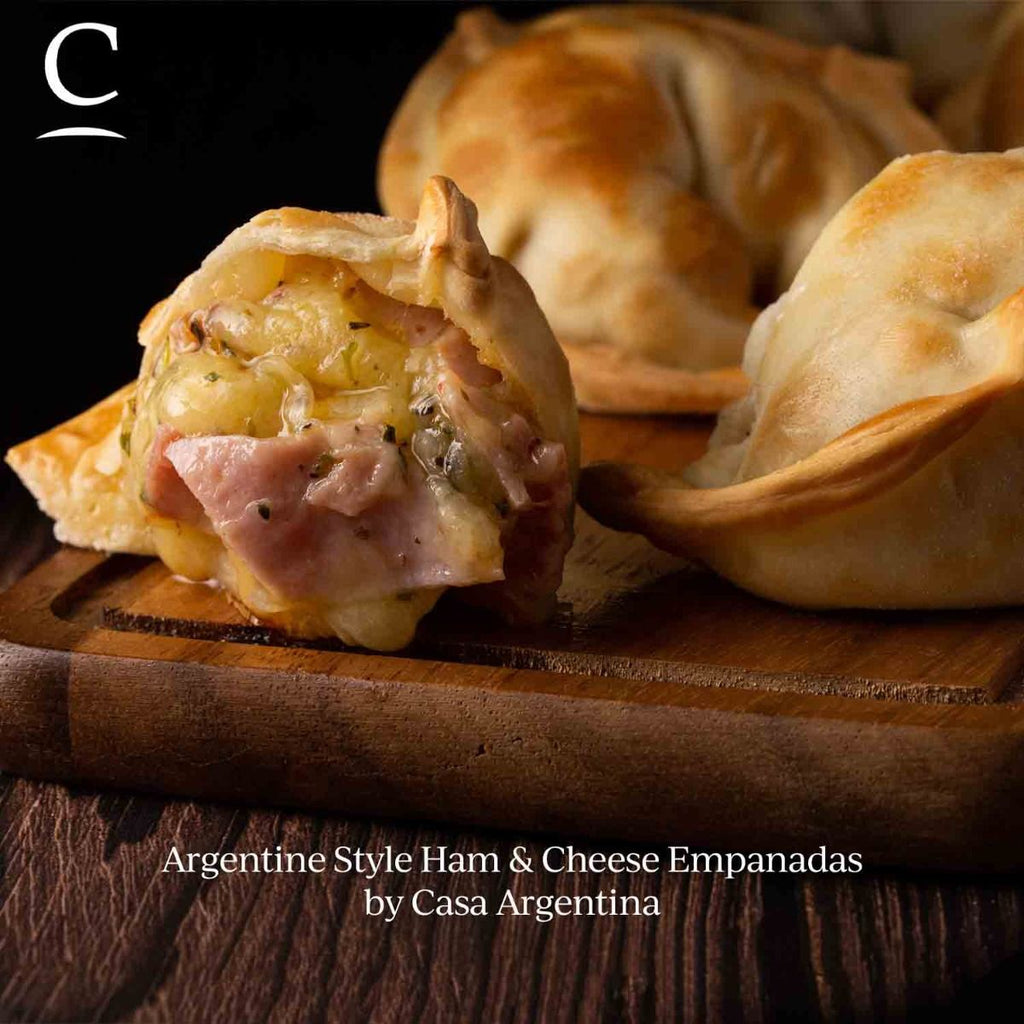 Argentine Style Ham & Cheese Empanadas x 6 – Casa Argentina Limited