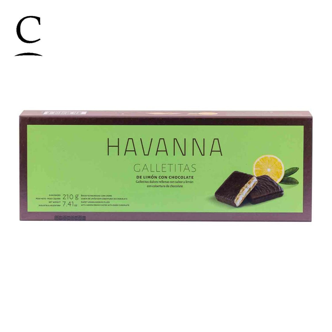 Havanna Lemon cookies Galletitas Limon Chocolate 6u - 210g – Casa ...